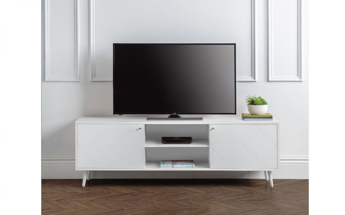 Shop Julian Bowen Moritz White Oak Tv Unit – Paramount Furniture