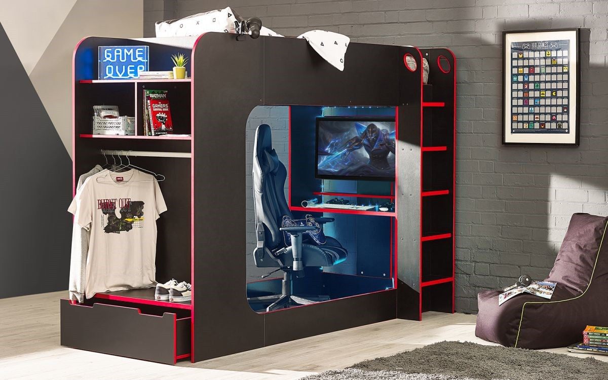 Buy Gaming Beds with Storage | Free UK Delivery – Paramount Furniture