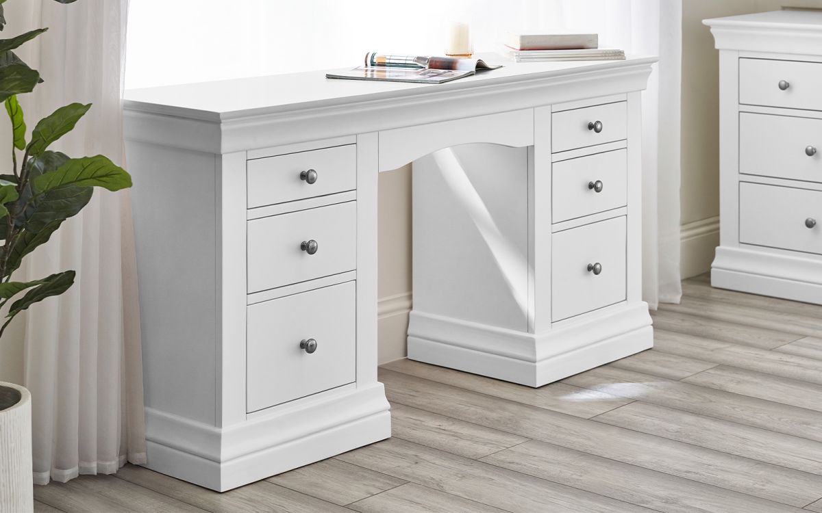 Buy Clermont Dressing Table - Surf White. – Paramount Furniture
